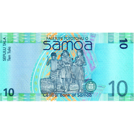 Samoa 10 Tala 2017 P-39b