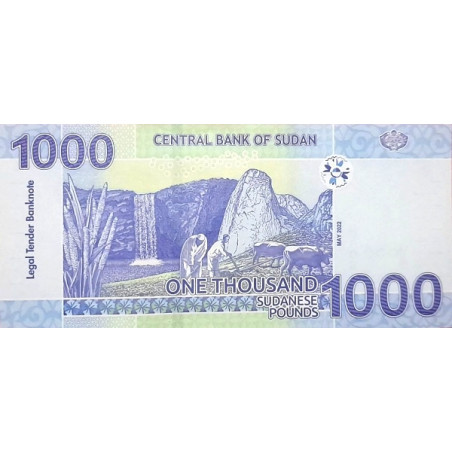 Sudan 1000 Pounds 2022 Pnew