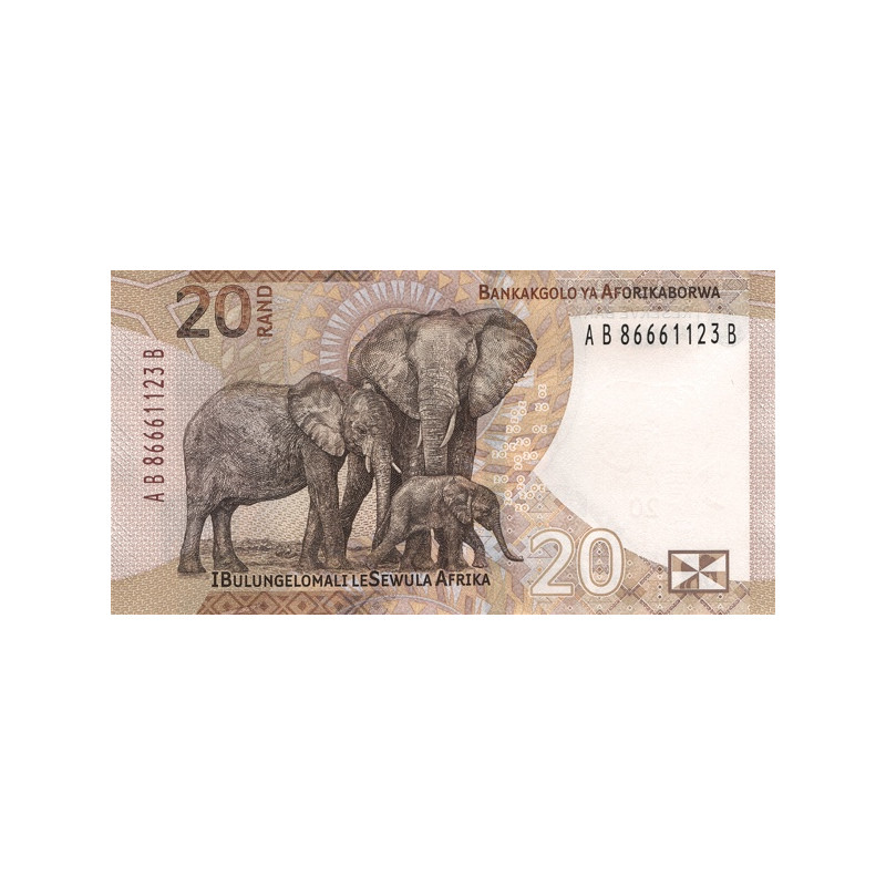 South Africa 20 Rand 2023 Pnew