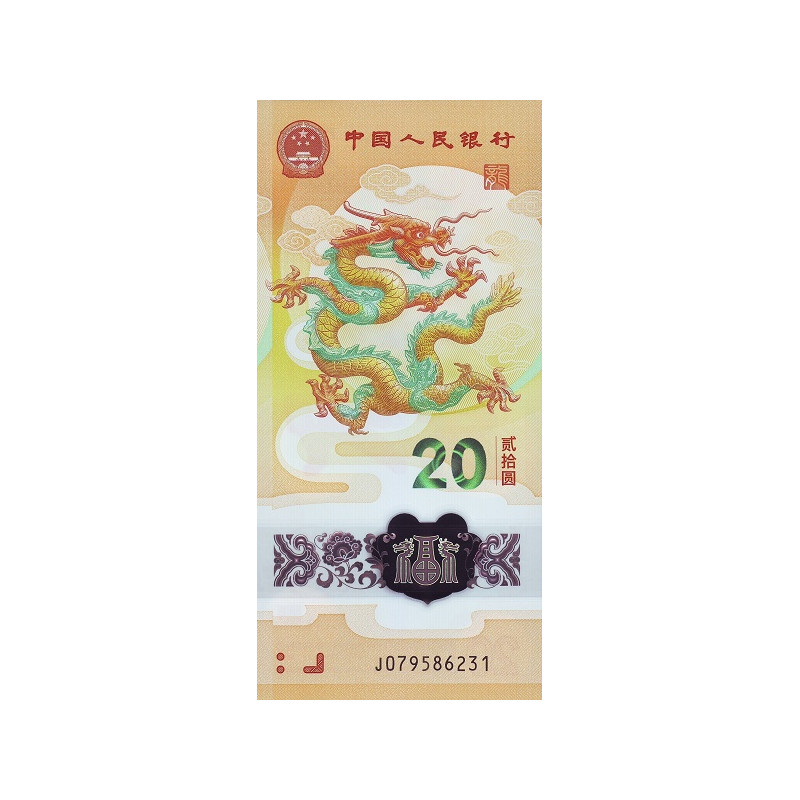 China 20 Yuan 2024 P920